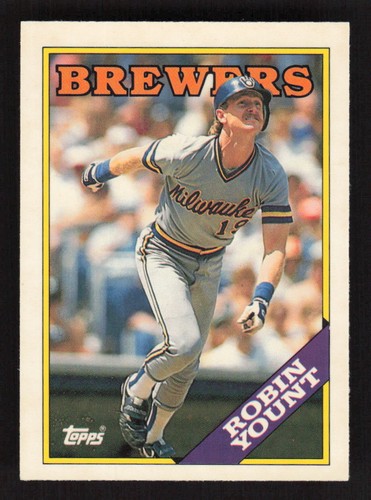 1988 Topps Tiffany #165 Robin Yount Milwaukee Brewers | eBay