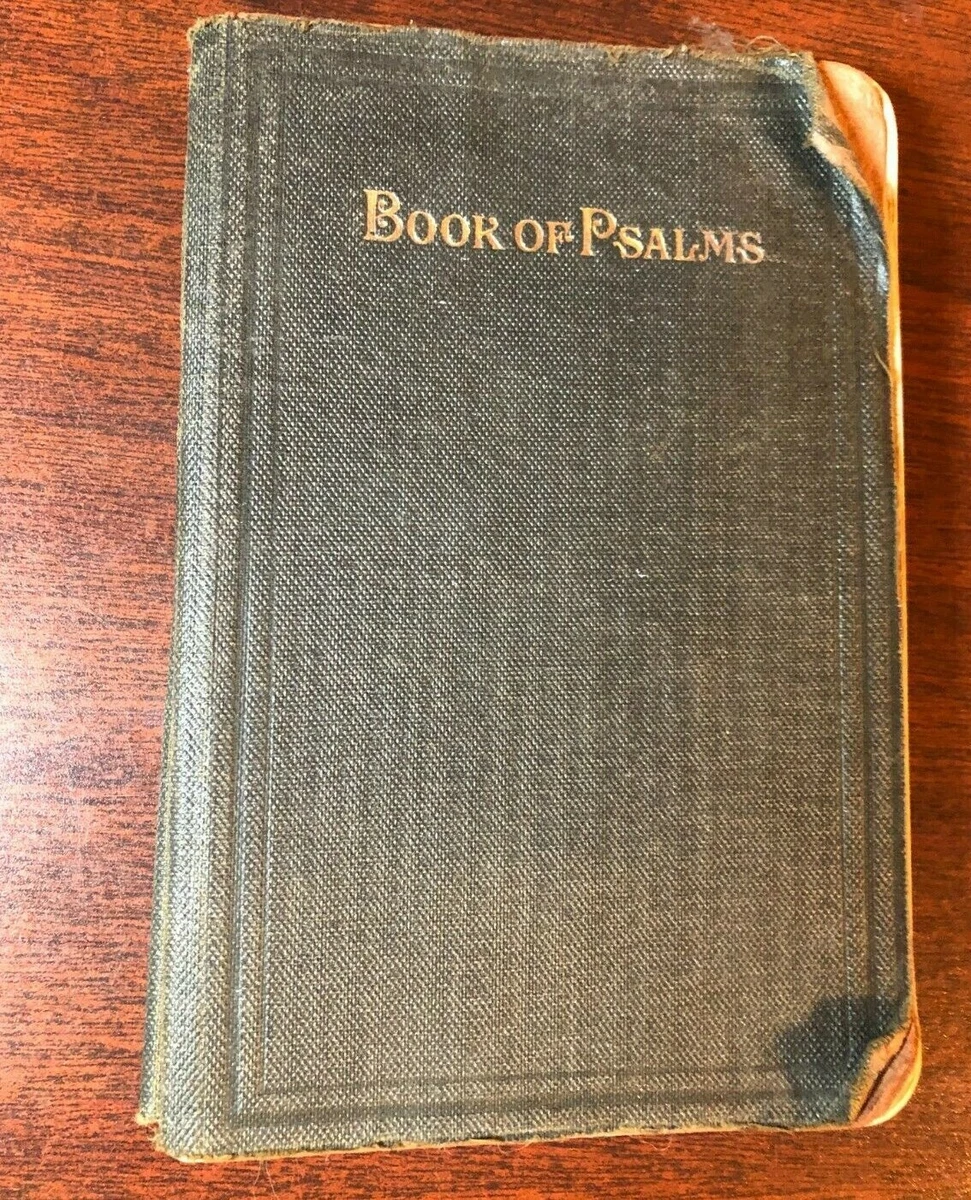 Book Of Psalms Hebrew