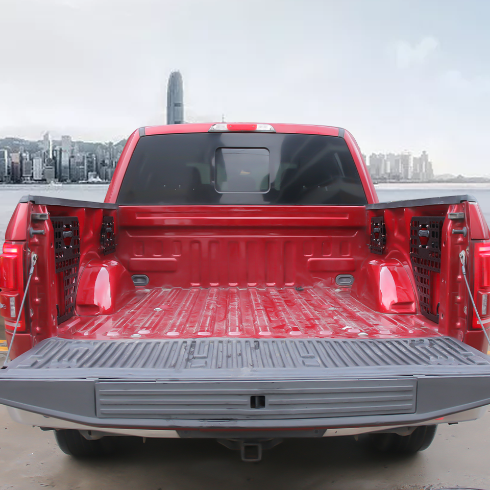 Side Truck Bed Molle Panel Rack System Trunk Carrier Frame For Ford ...