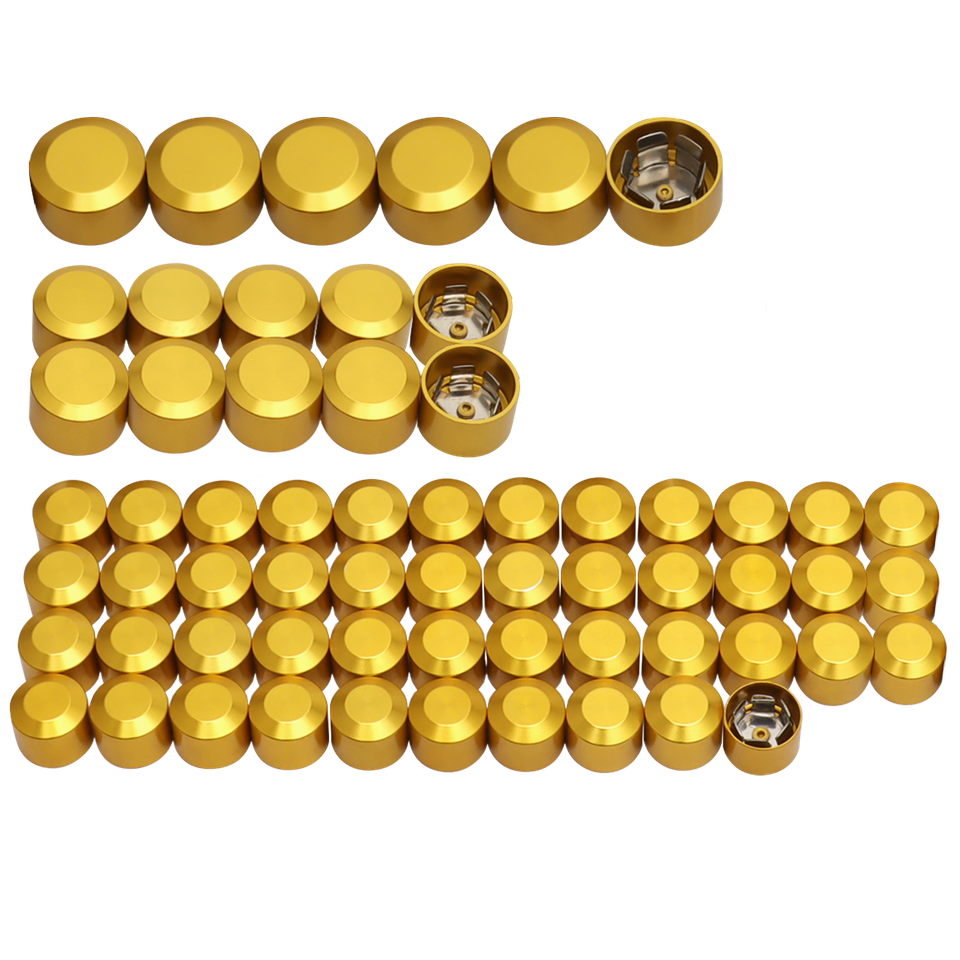 Engine Bolts Covers Caps Kit For Harley Touring Street Glide Road King ...