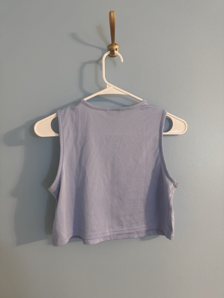 Gymshark periwinkle color athletic tank top size XS | eBay