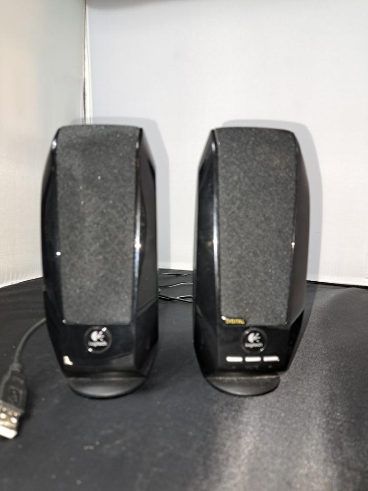 Logitech S150 Digital USB Stereo Computer Speakers - Black | eBay