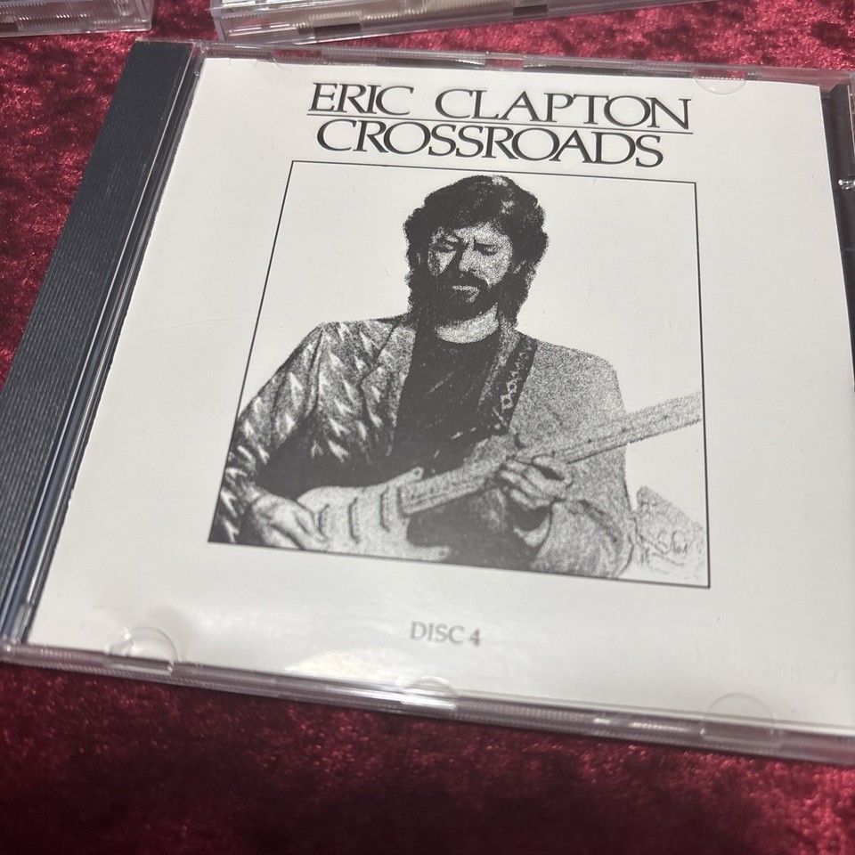 LOT 4 CDS Eric Clapton CROSSROADS 4 CD Set 1988 with Booklet NO BOX | eBay