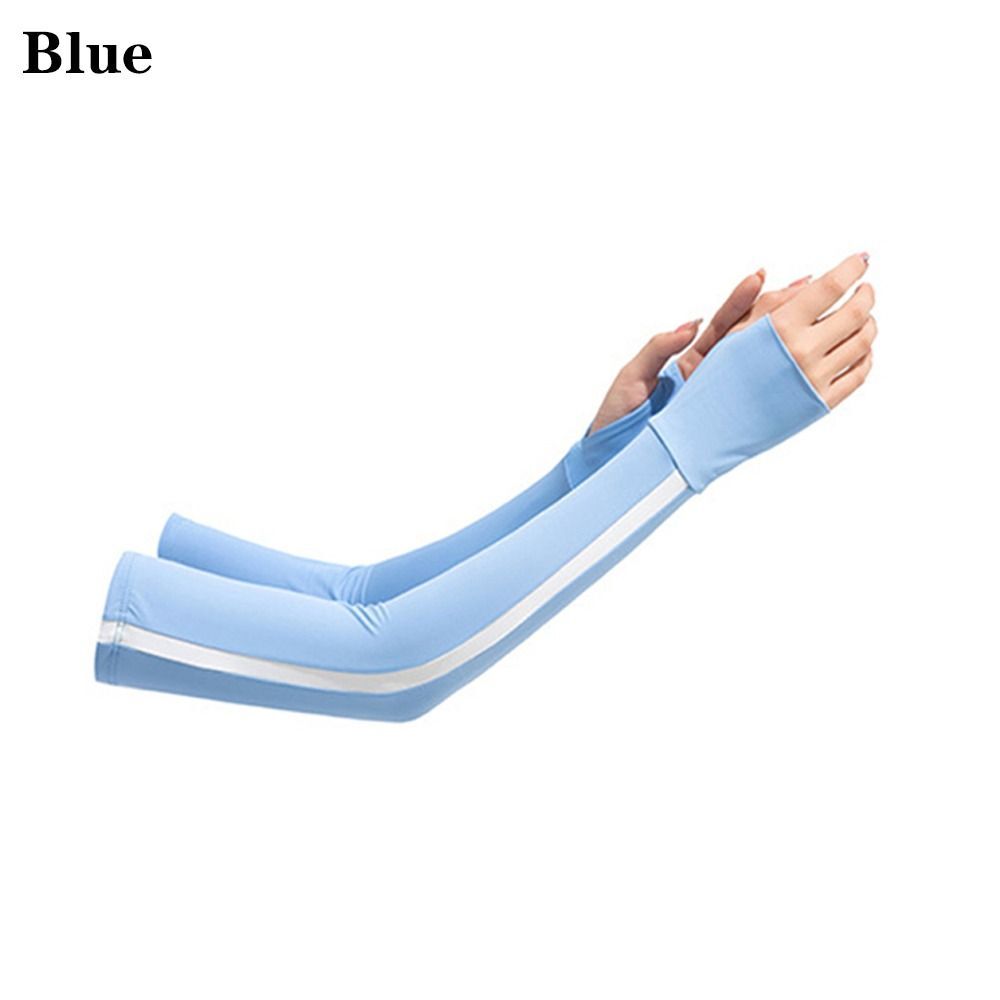 Outdoor Sunscreen Sun Protection Arm Guard Arm Sleeves Elbow Cover Ice ...
