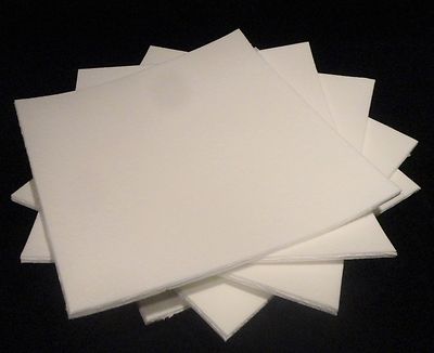 KAOWOOL THERMAL INSULATION PAPER 700 GRADE 12" x 12" x 1/4" THICK No ...