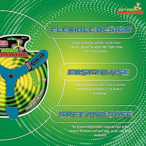 Duncan Toys Outdoor Booma Toy, Sports Boomerang Varying Colors | eBay