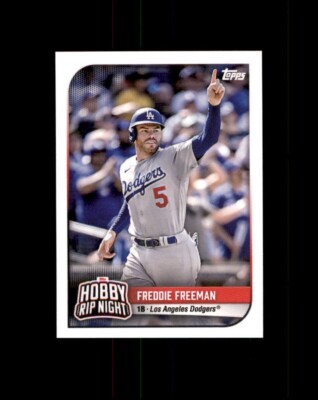 2023 Topps Hobby Rip Night Freddie Freeman #4 Los Angeles Dodgers | eBay