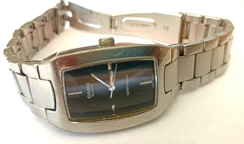 Casio MTP-1165 Mens Watch Stainless Steel Quartz Movement Miota Japan ...