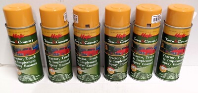 6 Cans Yellow Spray Paint for King Kutter Implement | eBay