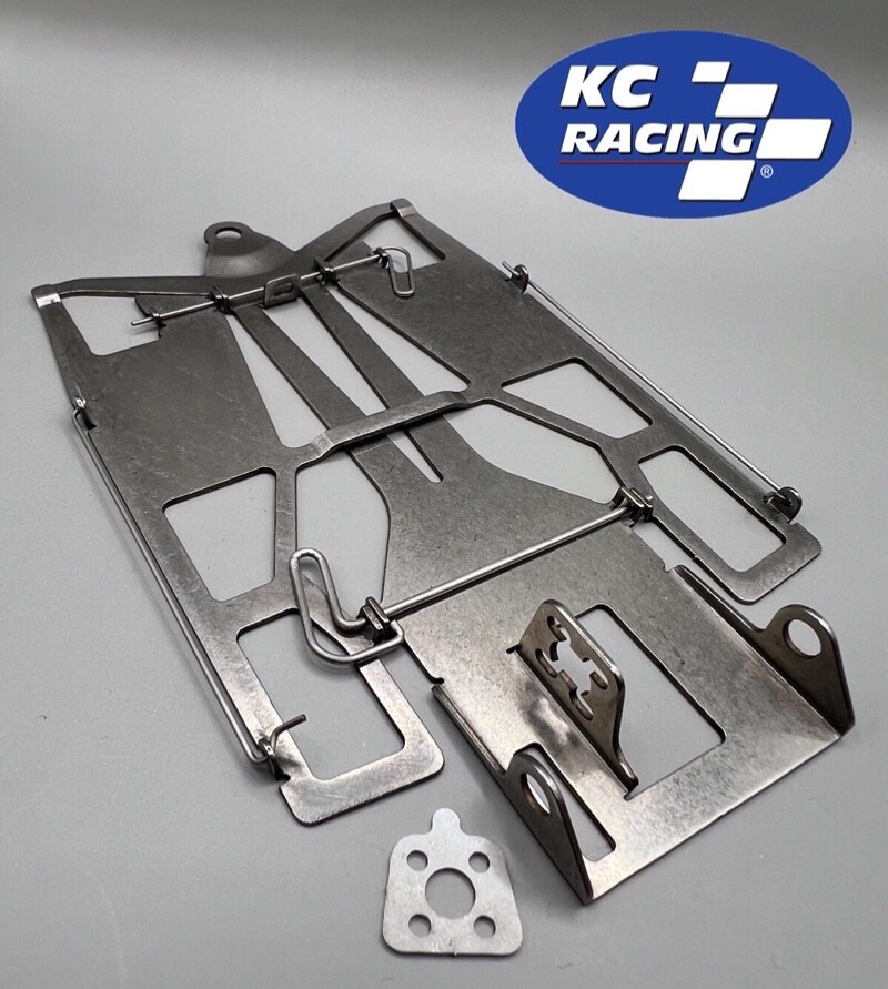 KC Racing Voltan Stamped Stainless BRUSHLESS 4” Flexi chassis - 1/24 ...
