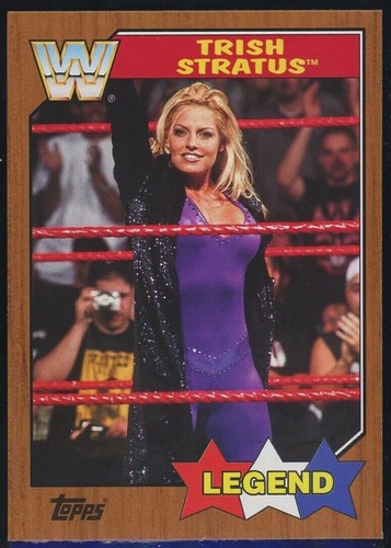 2017 Topps WWE Heritage Trish Stratus Bronze Parallel #98 | eBay