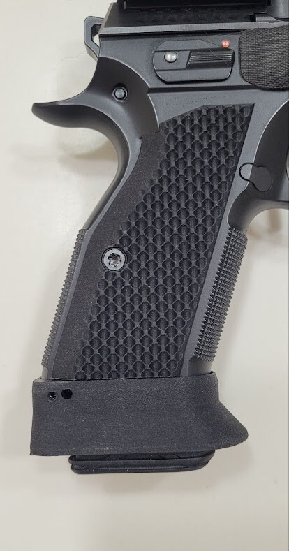 CZ 75 SP01 Shadow 2 Magwell W/ Short Grips Carbon Fiber PLA | eBay