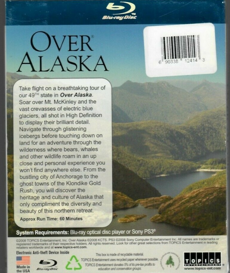 Over Alaska (Blu-ray Disc, 2008) for sale online | eBay
