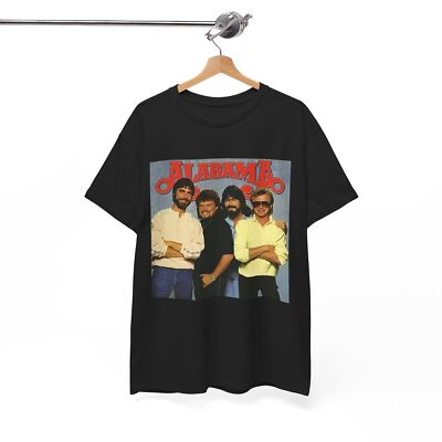 Alabama Band Tshirt Retro Country Merch Unisex Heavy Cotton Tee | eBay
