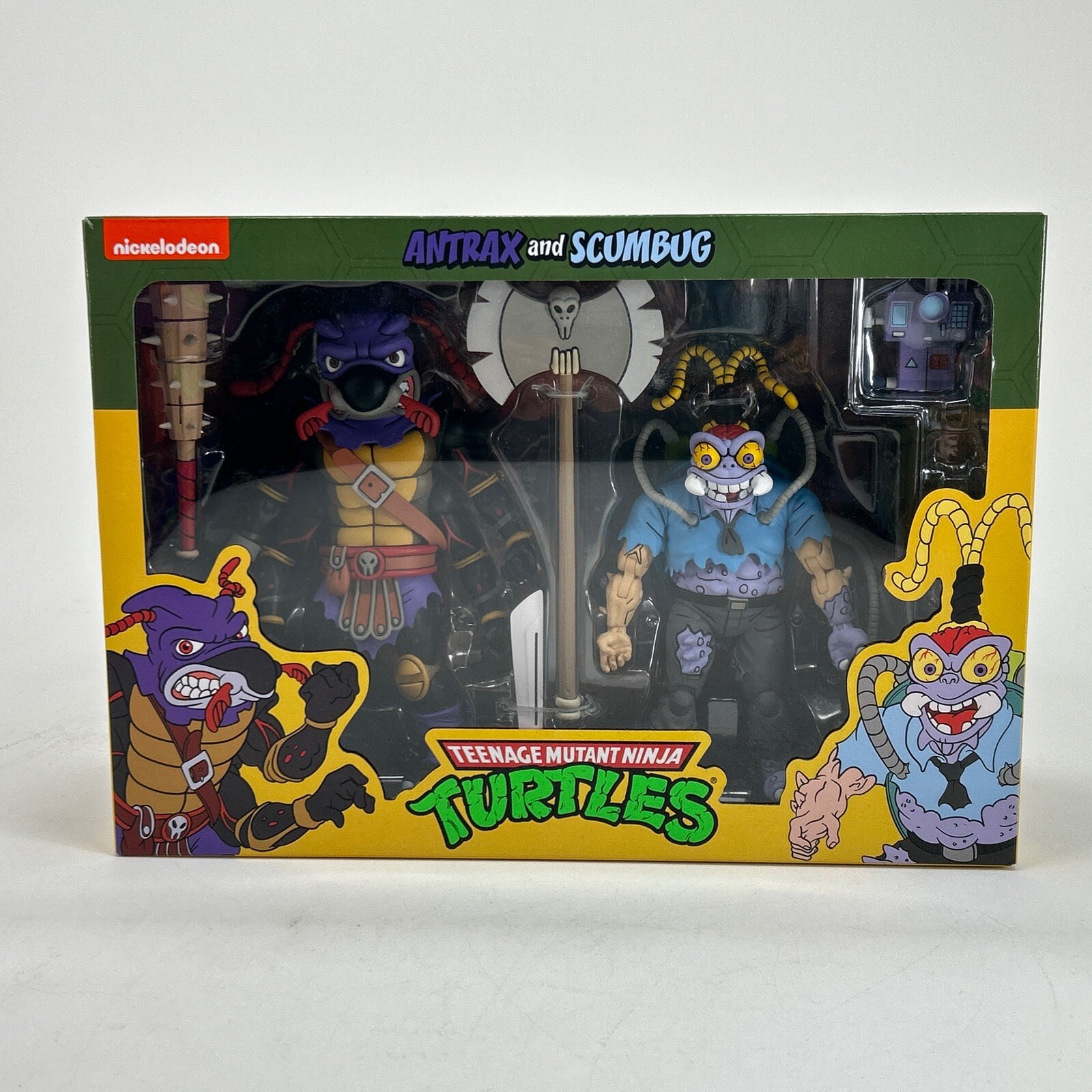 Neca TMNT Teenage Mutant Ninja Turtles ANTHRAX & SCUMBAG 2 Pack Figures 634482542279| eBay