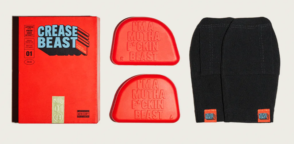 CREASE BEAST SNEAKER CREASE PROTECTOR GUARD SHIELD REMOVER MEMORY FOAM ...