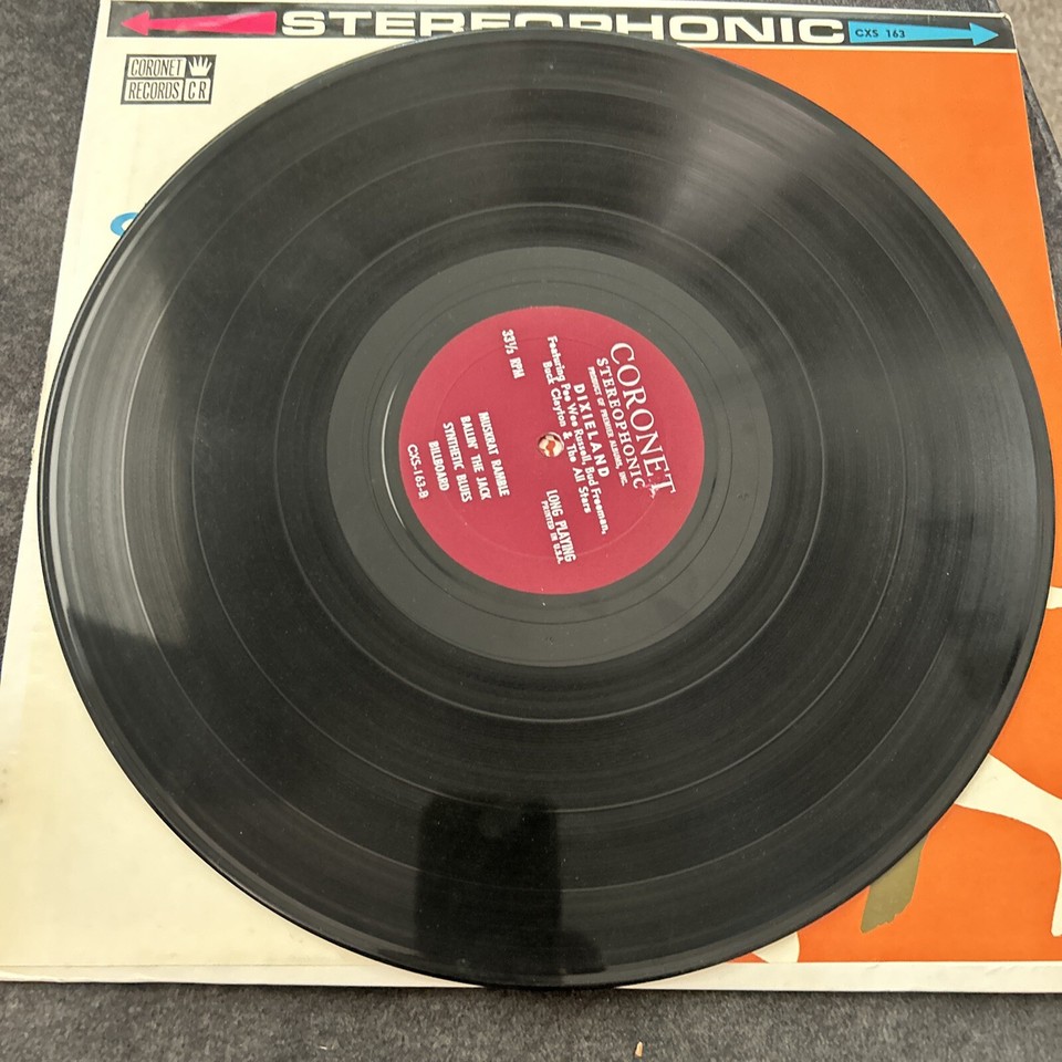 Dixieland Stereophonic Pee Wee Russell Buck Clayton LP Album Vinyl ...