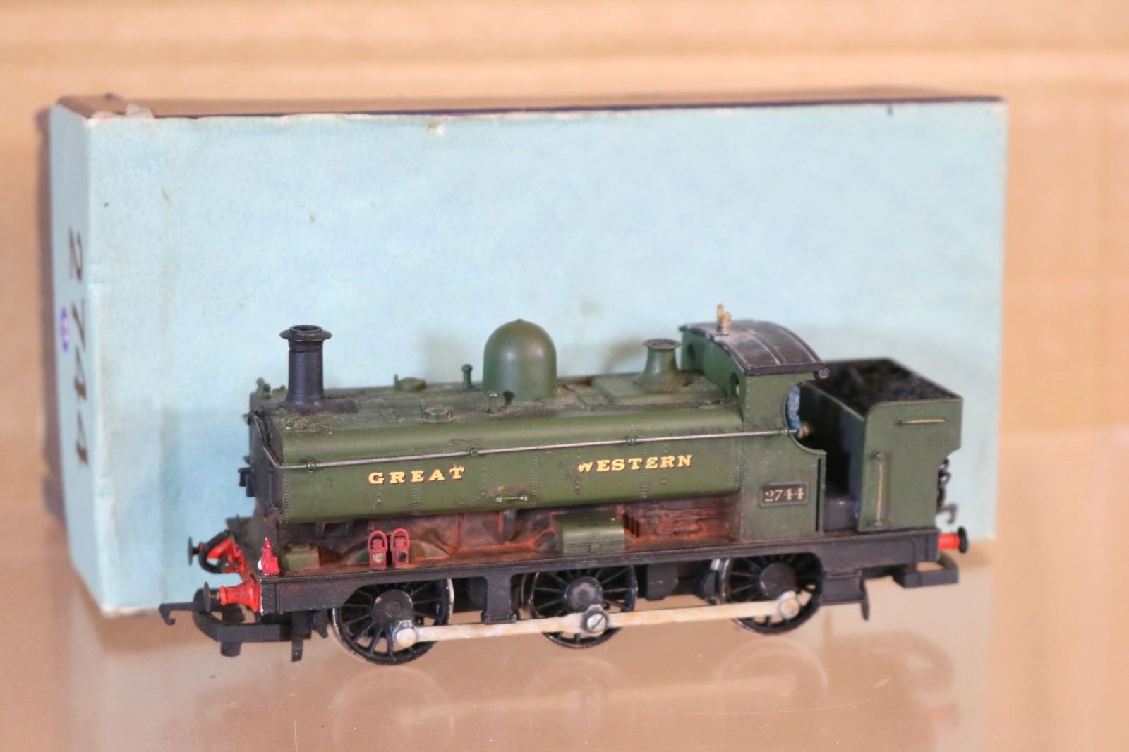 HORNBY KIT BUILT WEATHERED GW GWR 0-6-0 CLASS 27XX PANNIER TANK ...
