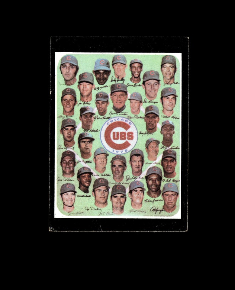 1971 Topps 502 Chicago Cubs Team VG-EX #D1,404873 | eBay