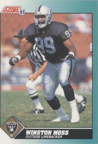 1991 Score Rookie & Traded - #38T Winston Moss for sale online | eBay