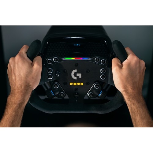 MOMO SIM GT-Racer 290 x Logitech G Premium F1-Style Racing Simulator ...