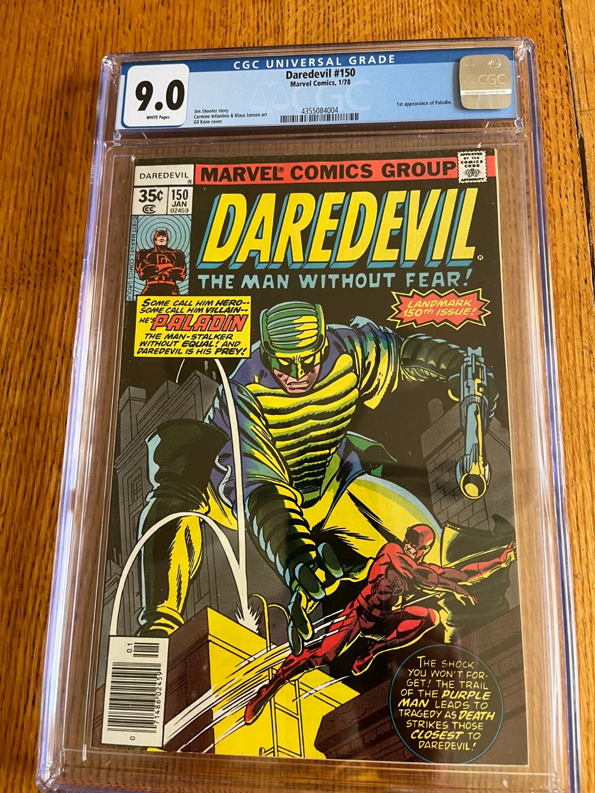Daredevil #150 CGC 9.0 - First appearance of Paladin | eBay