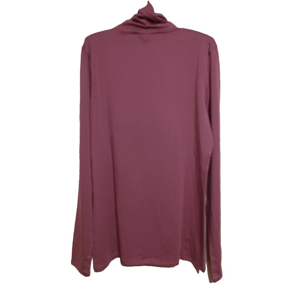 New Peruvian Connection Extreme Turtleneck Stretch Pima Cotton Mauve ...