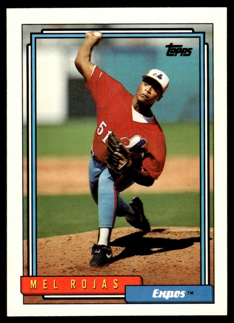 1992 Topps #583 Mel Rojas Montreal Expos | eBay