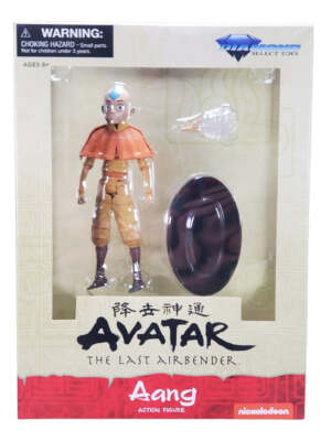 Avatar Last Airbender Action Figure Series 1 - Aang | eBay UK