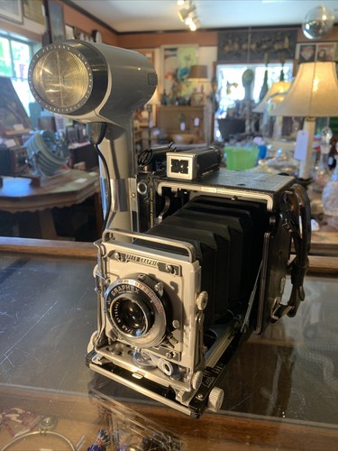 Graflex Speed Graphic 4x5 Camera w/101mm f4.5 Optar Lens | eBay