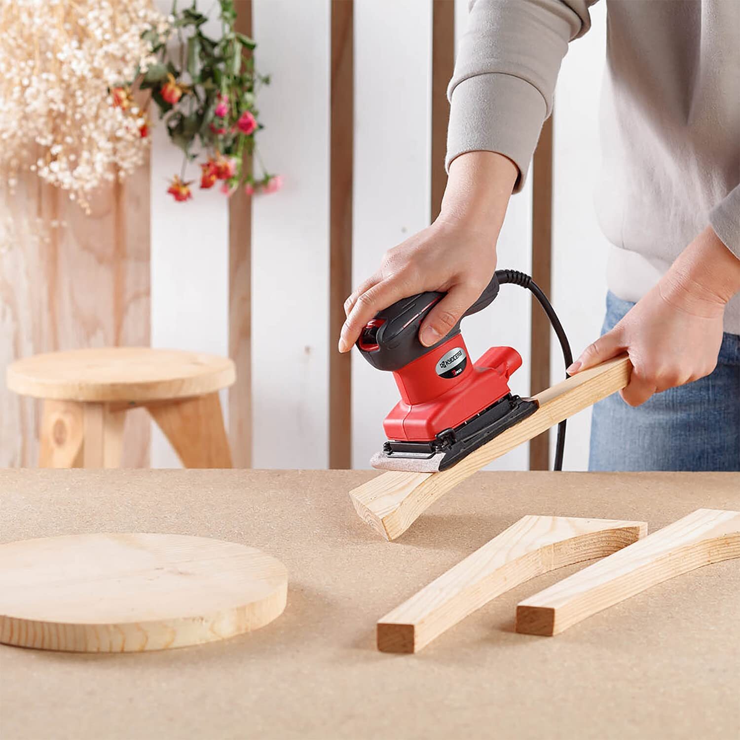 Kyocera Ryobi Mini Sander S-5000 75 x 105mm 629051A From Japan | eBay