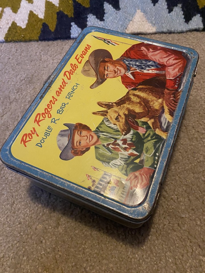 1950'S ROY ROGERS AND DALE EVANS DOUBLE R BAR RANCH LUNCH BOX | eBay