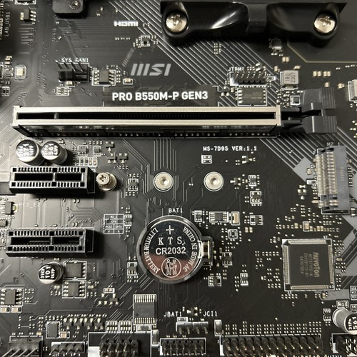 MSI PRO B550M-P GEN3 AM4 Socket Ryzen 3000 And 5000 Series Compatible ...