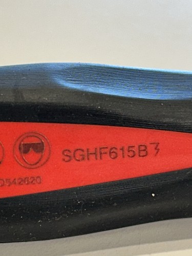 New Snap-On SGHF615B Red Soft Grip Large Rat Tail File 15.5” Full ...