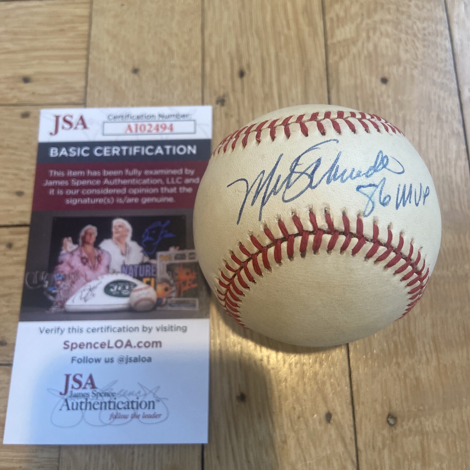Mike Schmidt Autographed Memorabilia | Signed Photo, Jersey ...
