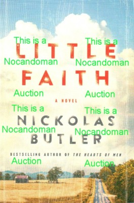 NEW ARC LITTLE FAITH NICKOLAS BUTLER PAPERBACK ADVANCE READER COPY ...