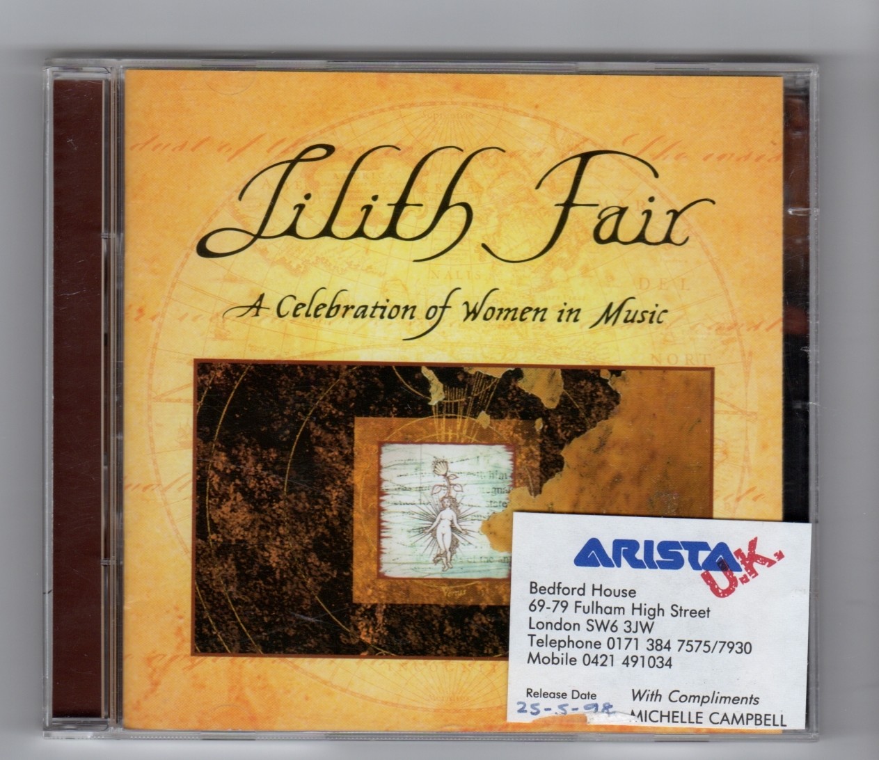 Lilith Fair: A Celebration of Women in Music by Various Artists (CD ...