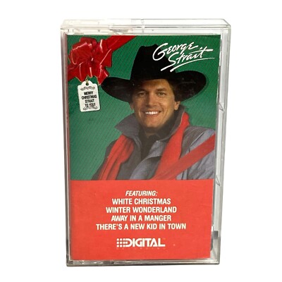 George Strait Merry Christmas Strait To You Cassette Tape | eBay