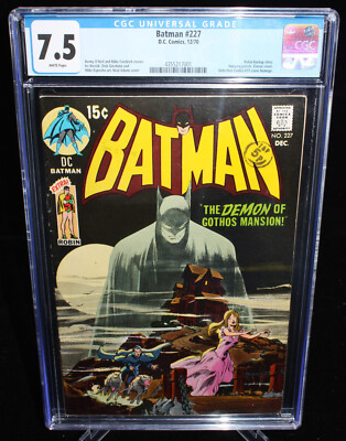 Batman #227 (CGC 7.5) Detective Comics #31 Cover Homage - 1970 | eBay