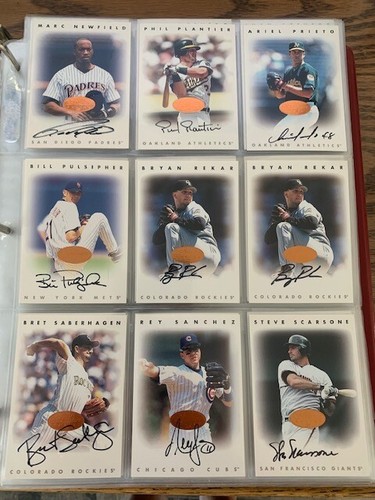 1996 Bryan Rekar Leaf Signature Edition Bronze Autograph | eBay