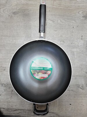 Leaderware Marble Coated Aluminum Nonstick Wok pan, 12-inch / 30CM | eBay