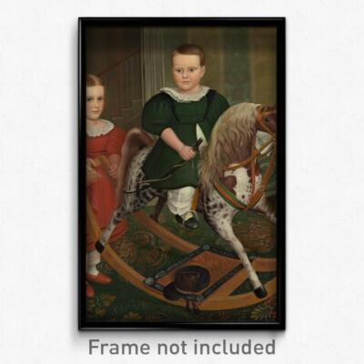 Robert Peckham - The Hobby Horse Print 11x17 Art Poster | eBay