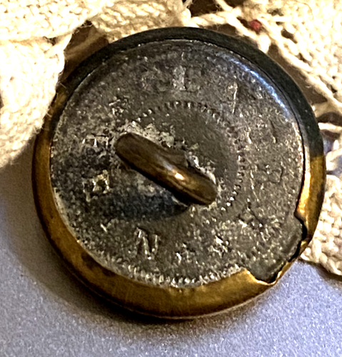 Golden Age France? backmark Extra Fein domed 5/8ths Fancy Gold Design ...