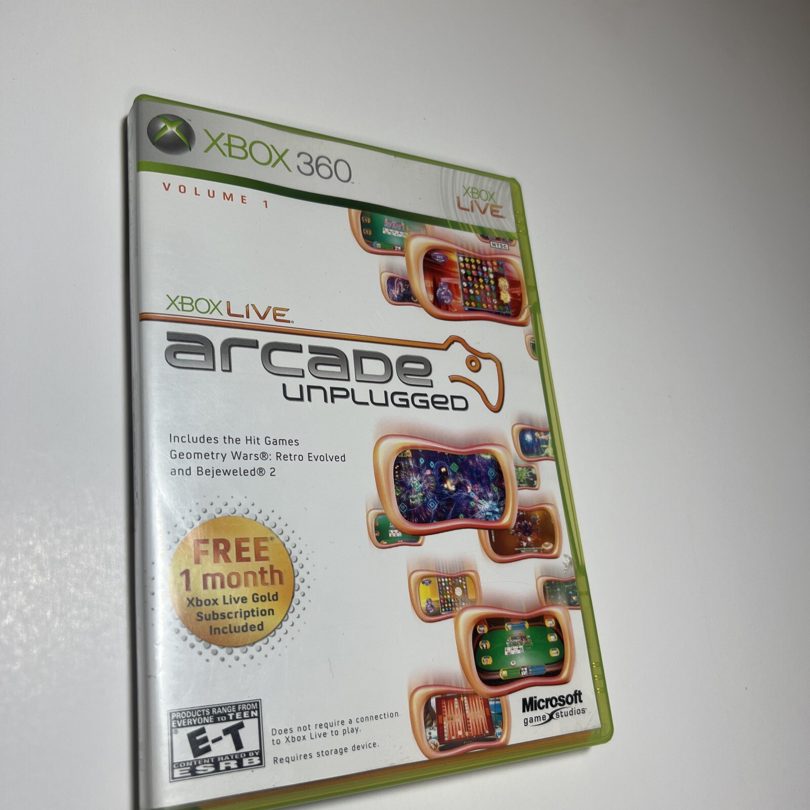 Xbox Live Arcade Unplugged Vol. 1 (Microsoft Xbox 360, 2006 ...