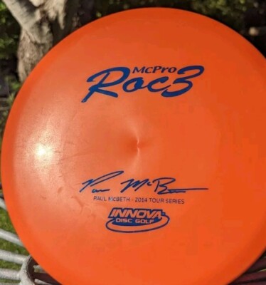Innova new super rare Early Run Max Weight 2014 Flat Top McPro Roc3 ...