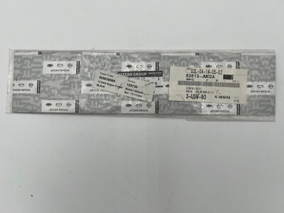 82813-JM02A 08-15 RT Right Rear Door Tape Applique OEM NEW Nissan Rogue ...
