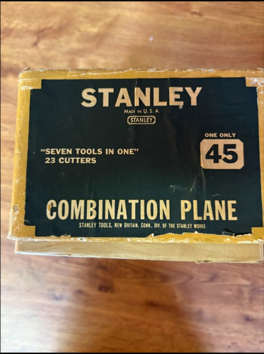Vintage Stanley #45 Combination Plane 45 is Pristine | eBay