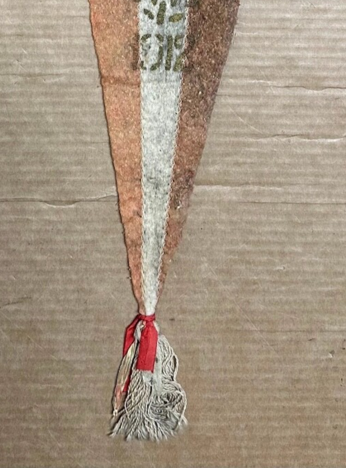 SCARCE 1912 Indianapolis 500 (2nd Indianapolis 500) Felt Pennant ...