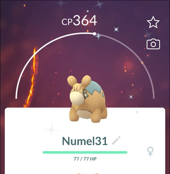 Pokemon Shiny Numel