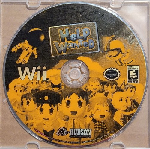 Help Wanted: 50 Wacky Jobs (Nintendo Wii) Disc Only Near Mint Tested ...